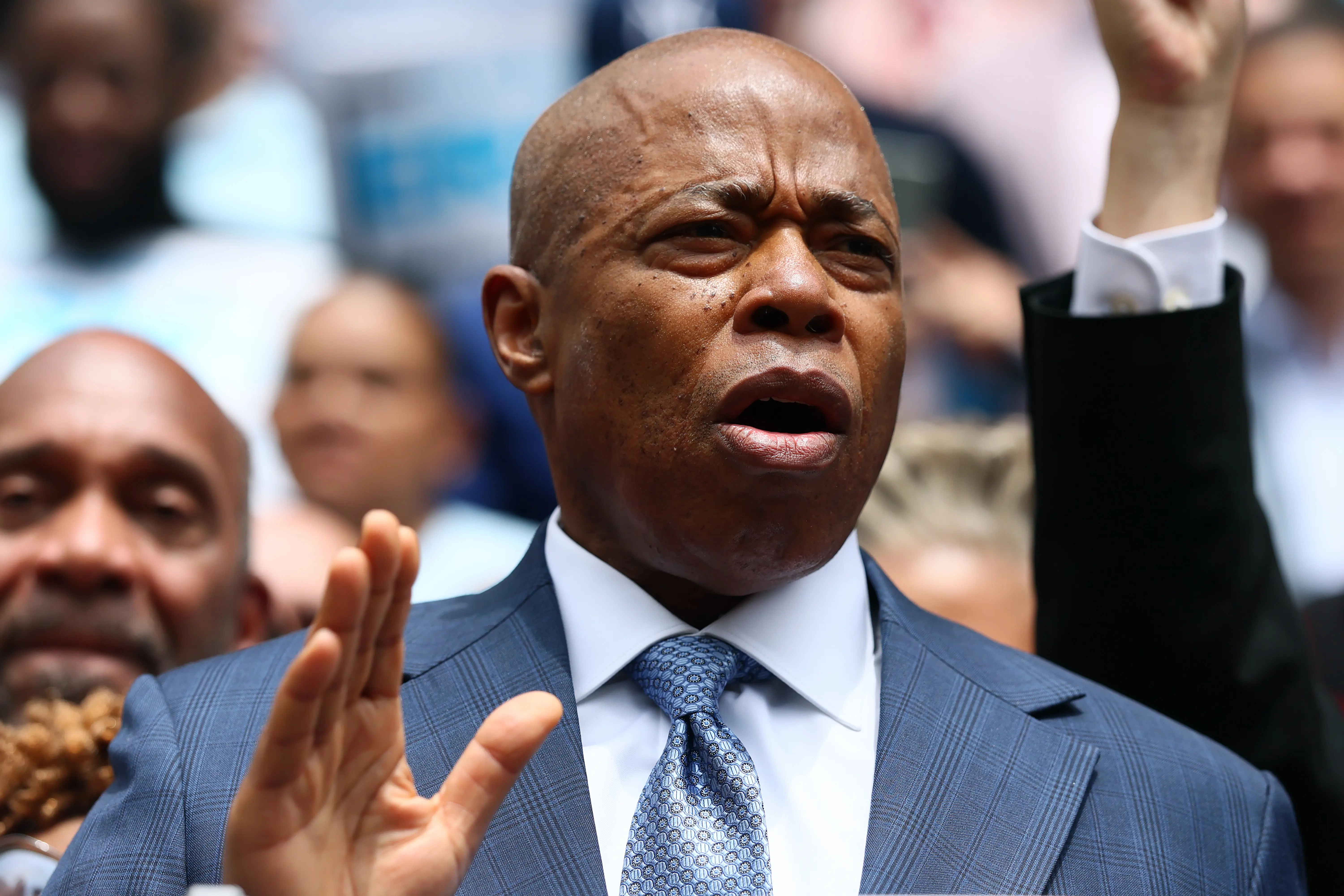 How did Eric Adams respond to Andy Cohen's Times Square appearance ...