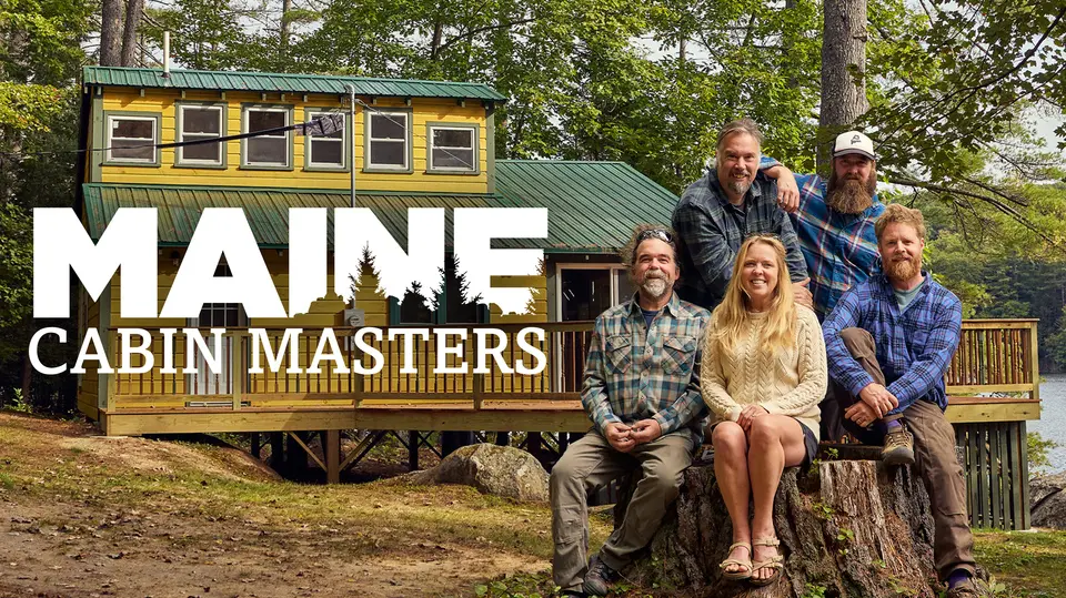 Maine Cabin Masters crew crosses Cobb City Lake to take on a long-held ...