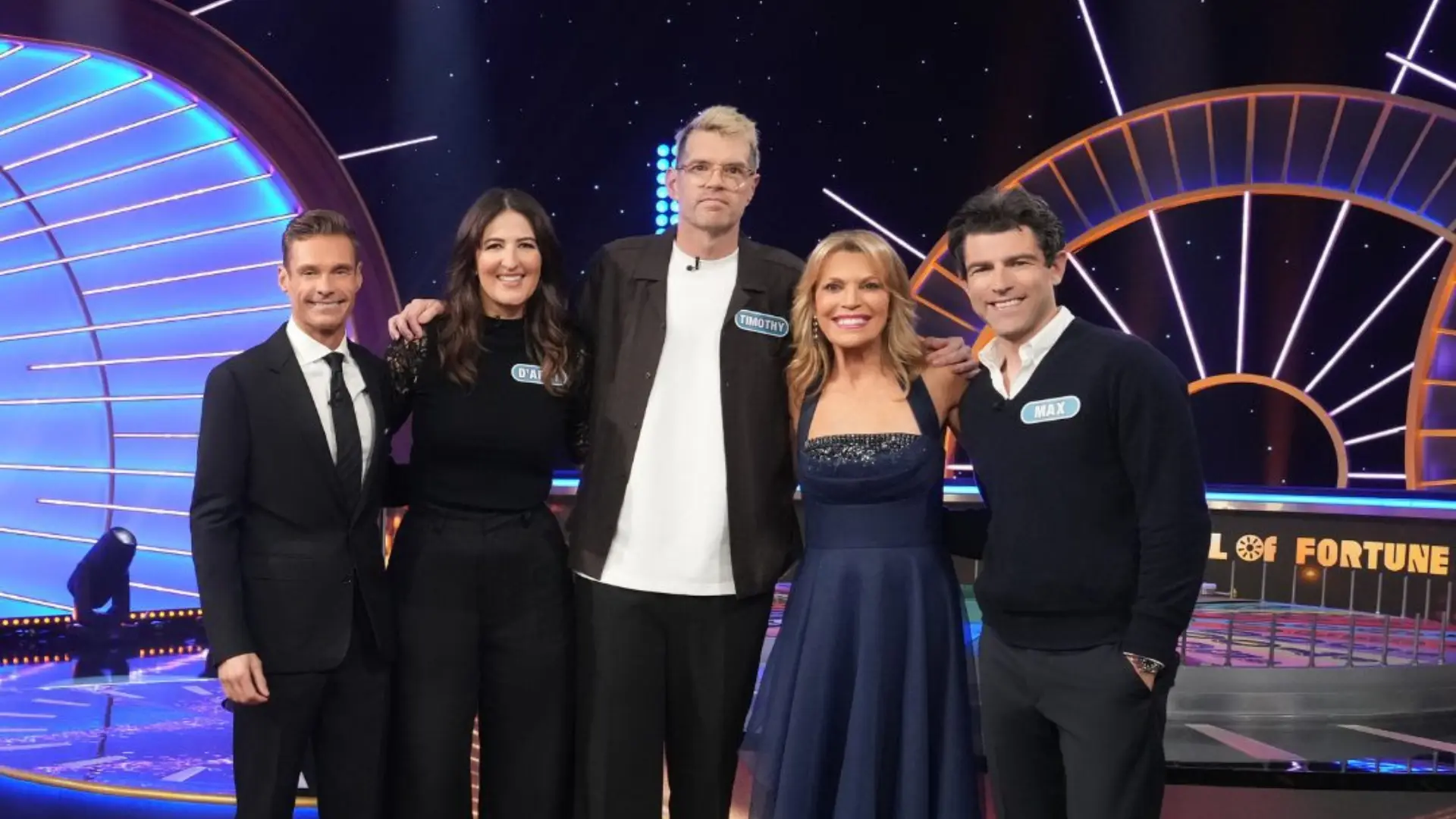 “THREE STARS STEP ONTO THE WHEEL OF FORTUNE — BUT WHAT THEY REALLY BET ...