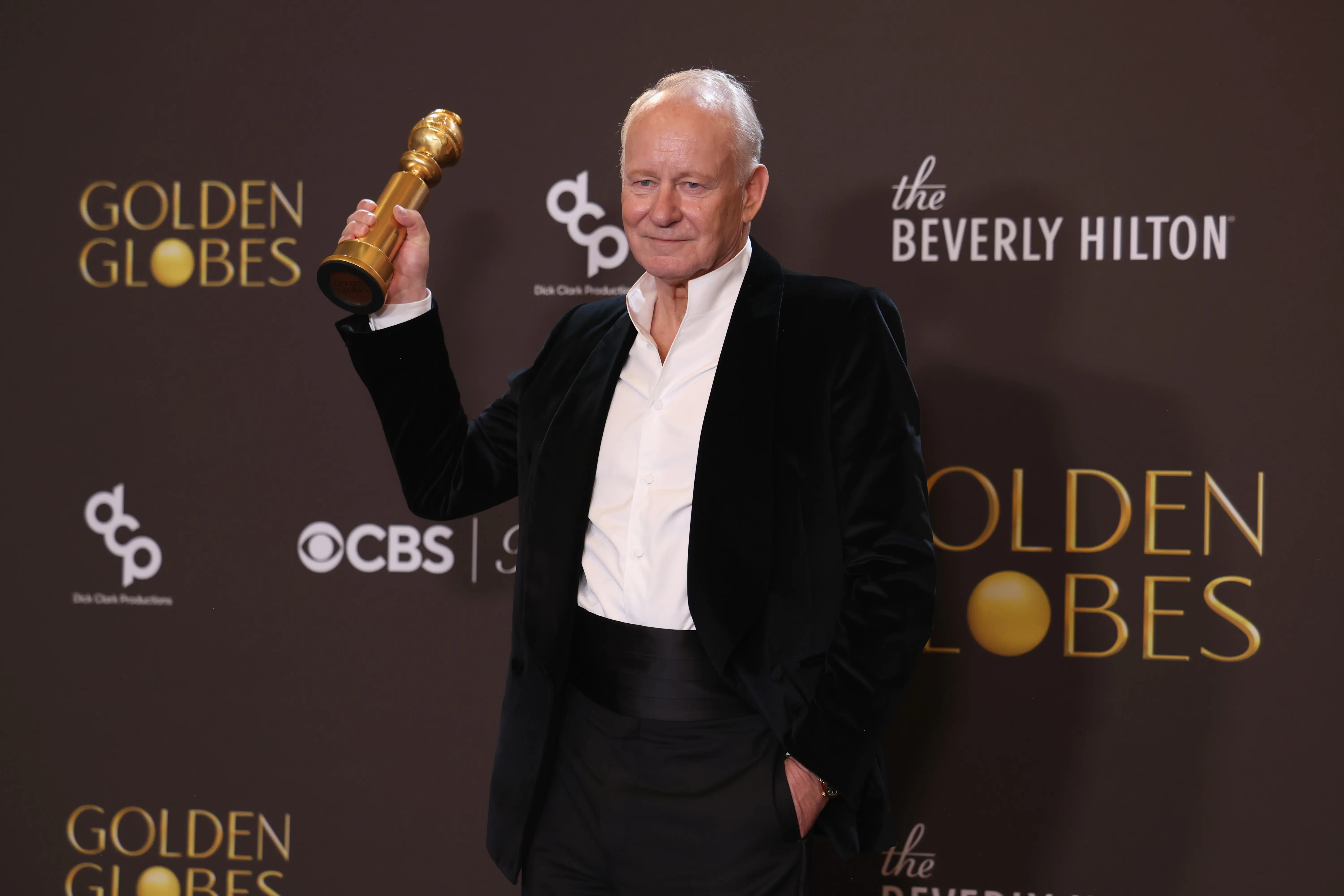Stellan Skarsgård wins Golden Globe for best supporting actor and ...