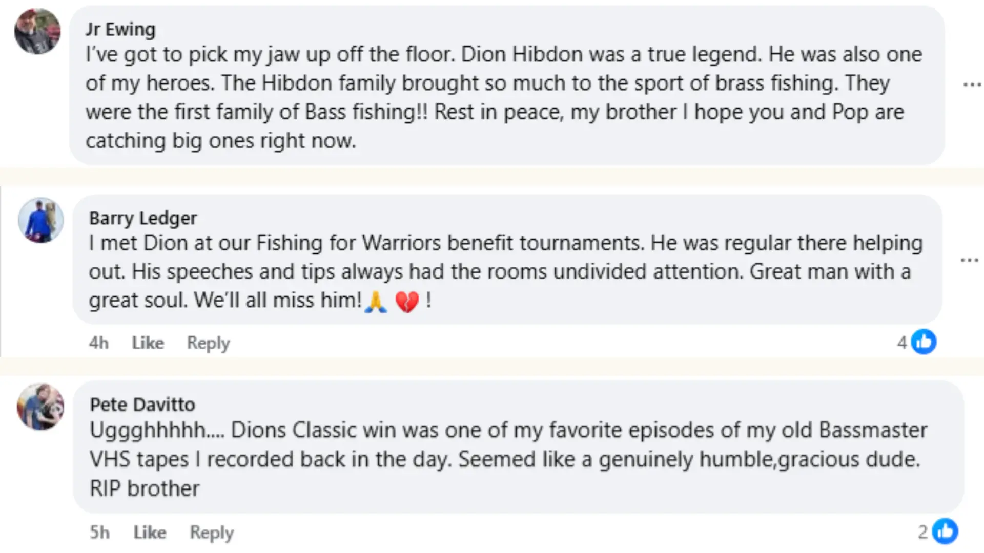 Who was Dion Hibdon? Career explored as tributes pour in for Bass ...