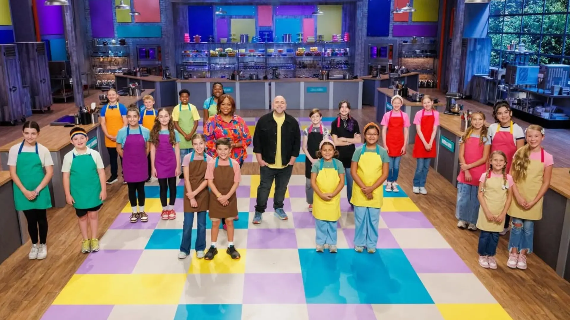 Cameron and Holland interview Baking Championship: Next Gen bakers in ...