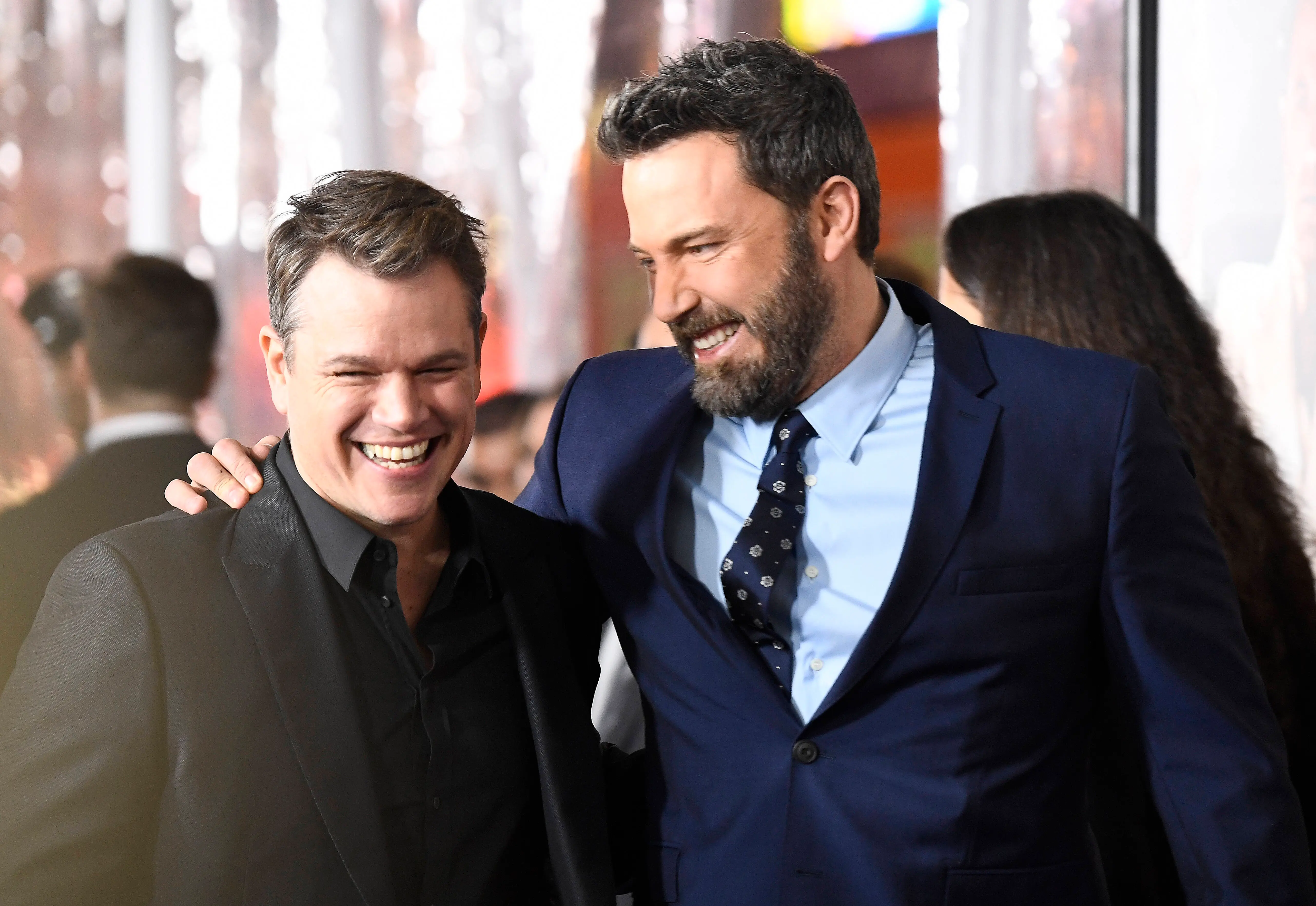 Matt Damon and Ben Affleck credit their success to being "f**king weird ...
