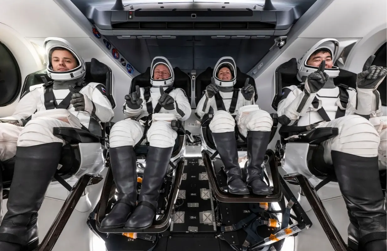 NASA's Crew-11 astronauts currently en route to Earth after ISS ...