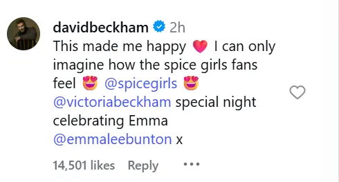 Victoria Beckham appears at Emma Bunton's birthday party shortly after ...