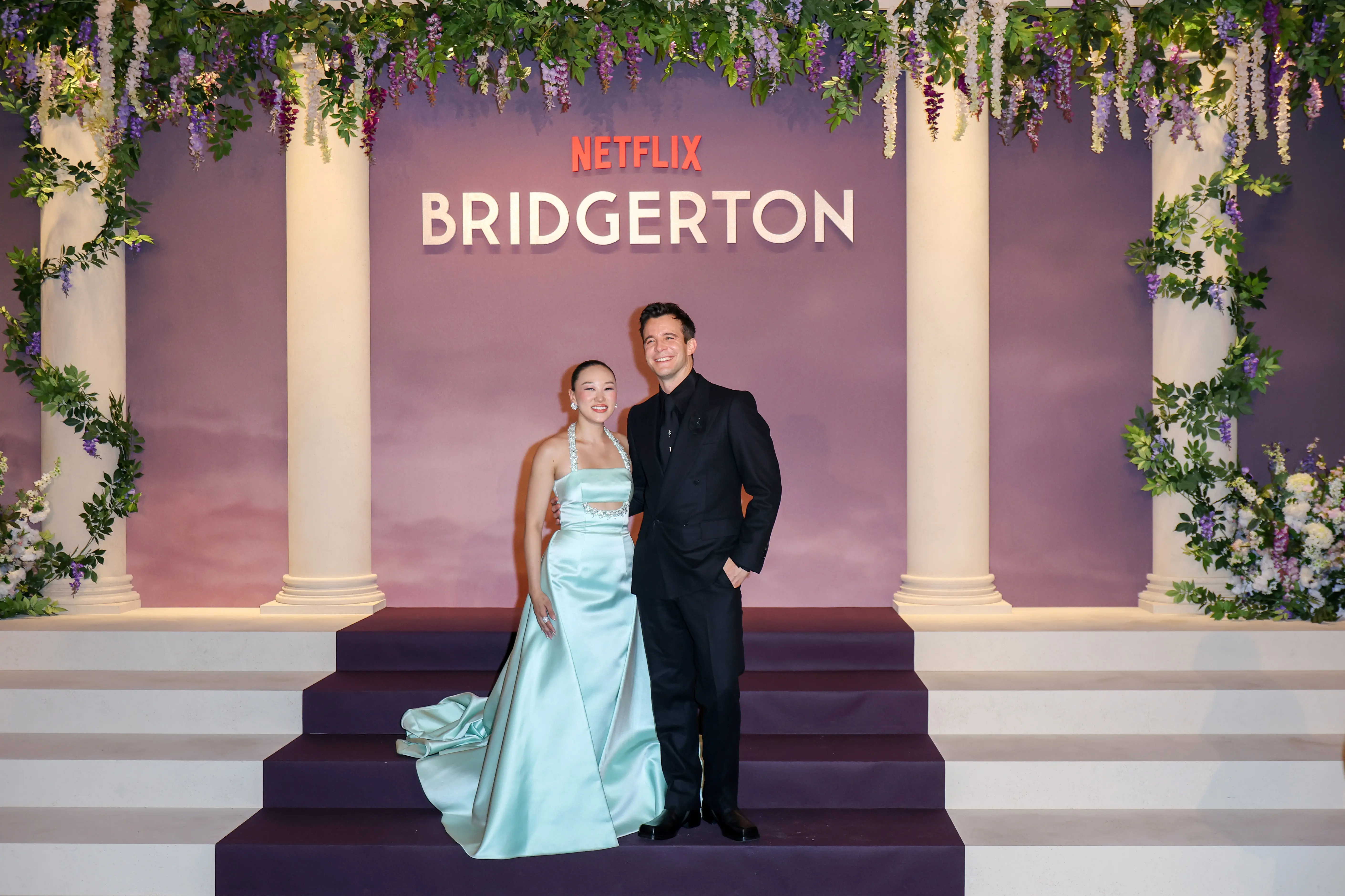 Bridgerton stars Luke Thompson and Yerin Ha promise a Cinderella story ...