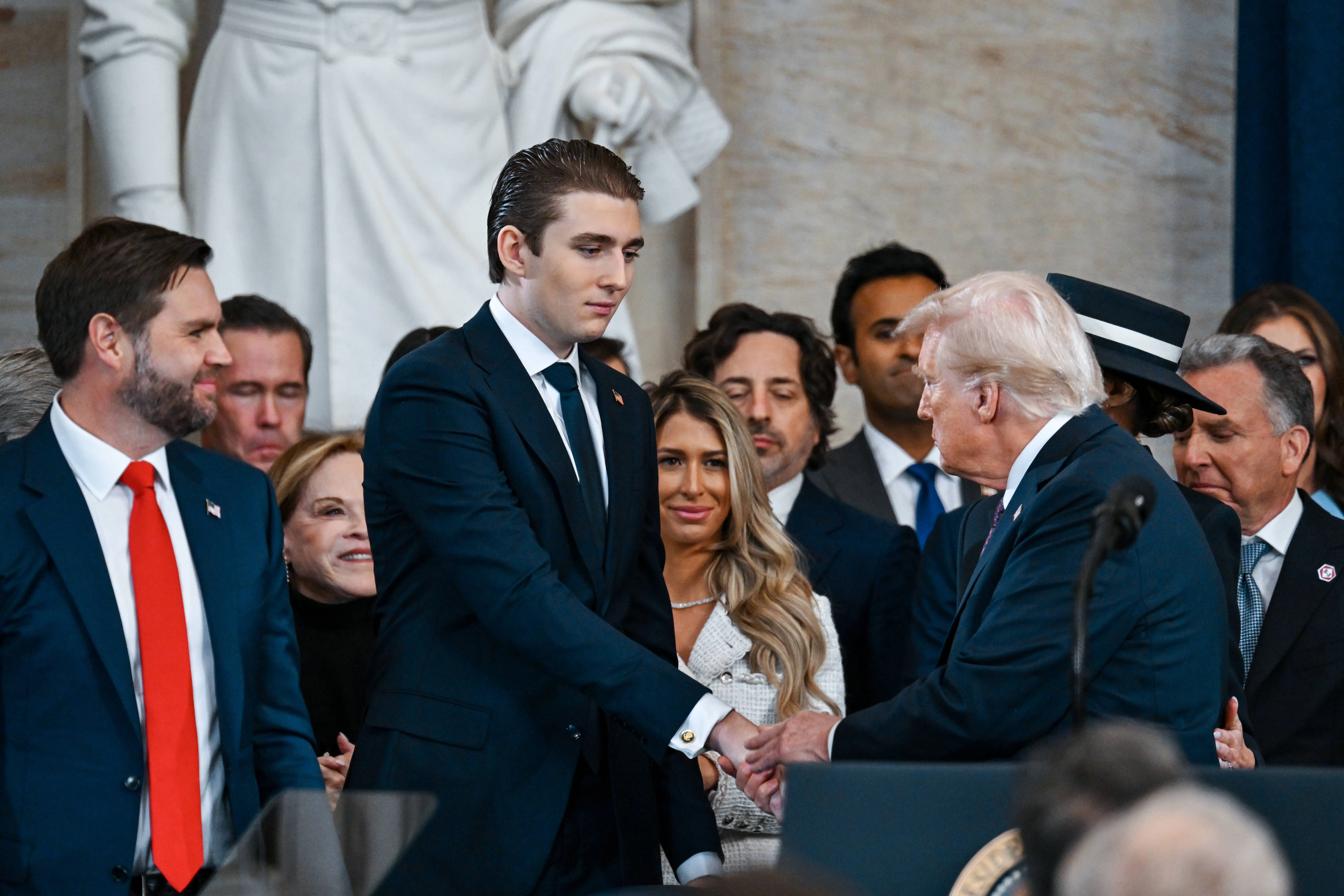 Who is Matvei Rumiantsev? Barron Trump's FaceTime call with a woman ...