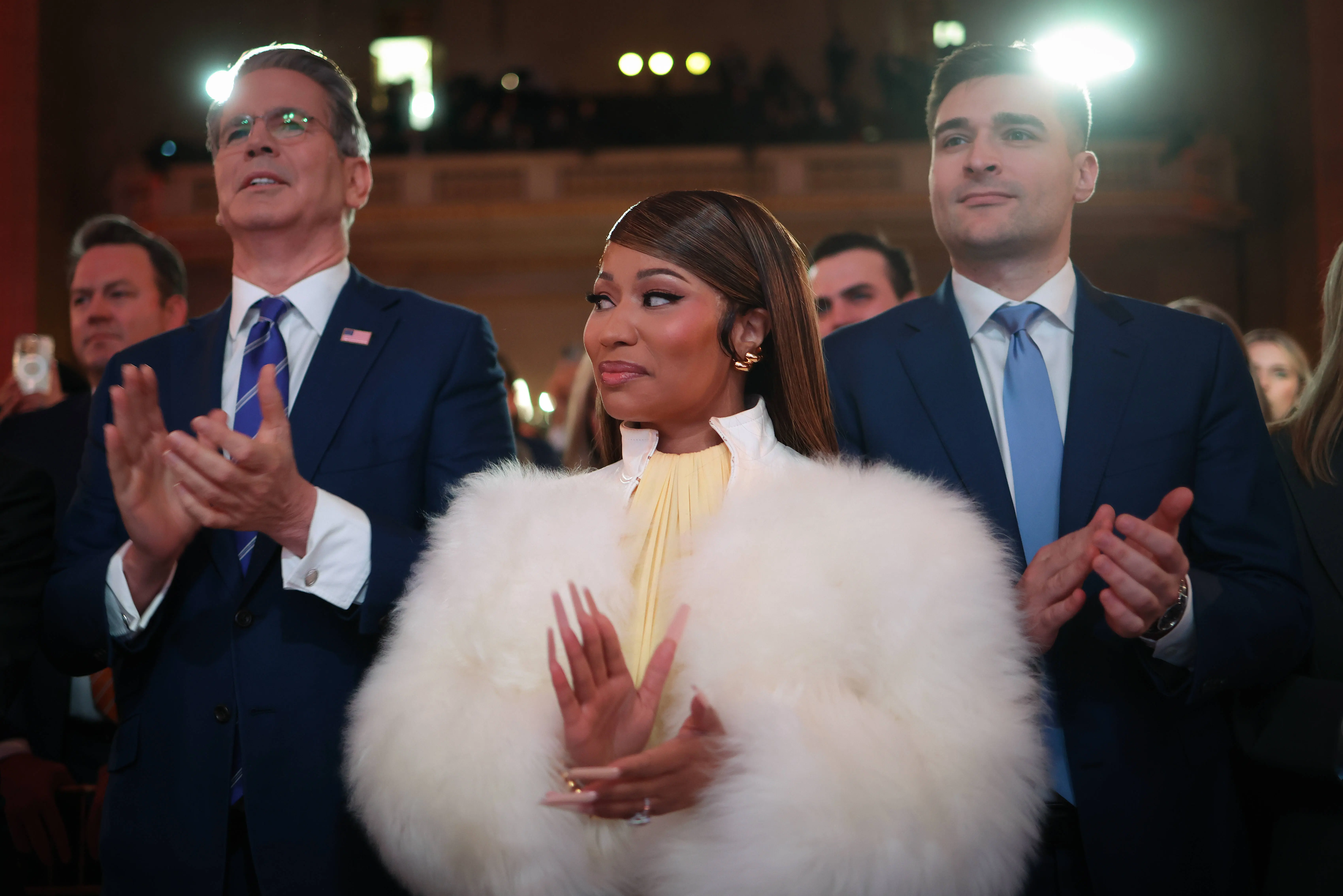 Nicki Minaj says she got into politics because people pushed her into ...