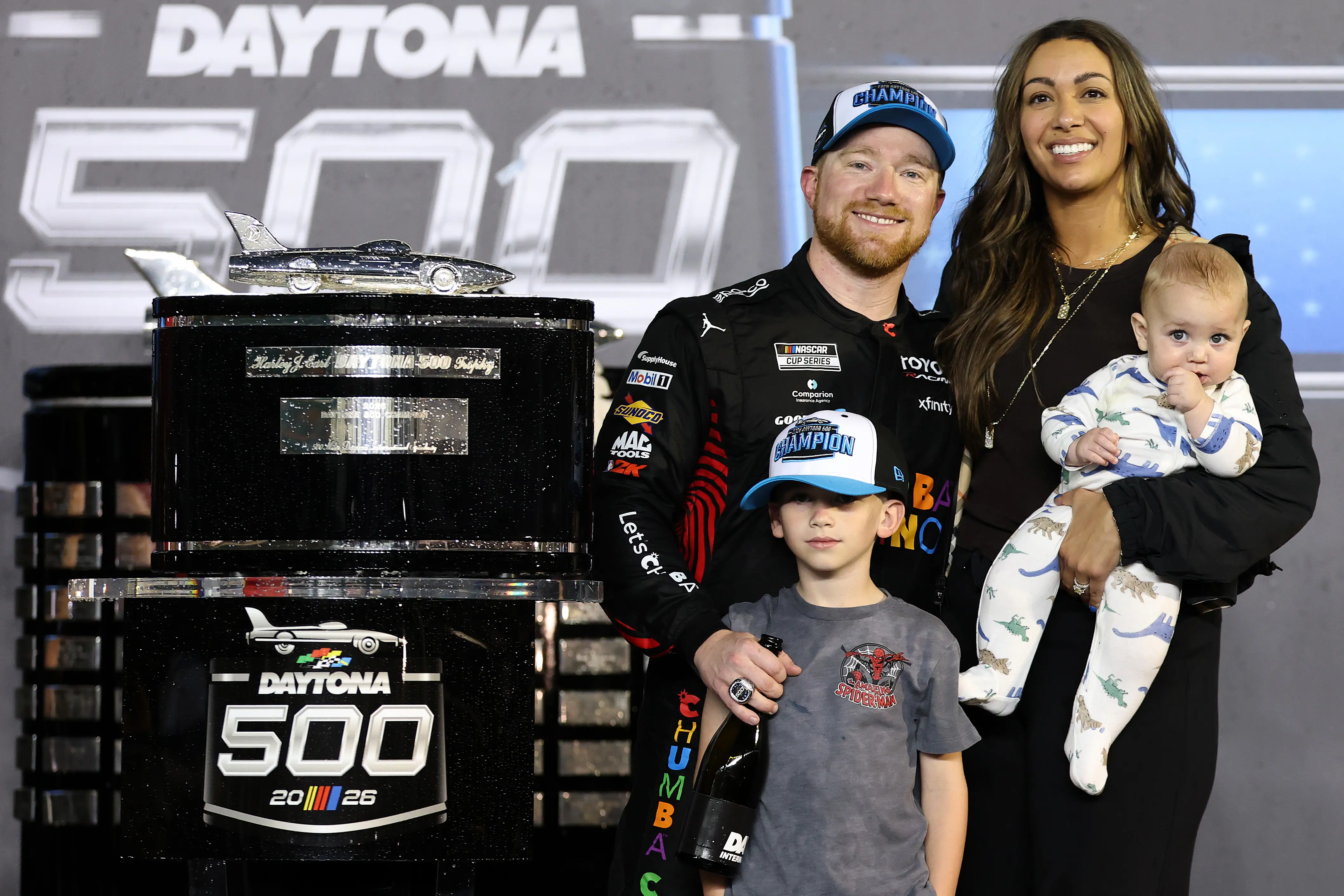 What happened to Tyler Reddick’s son? NASCAR racer celebrates Daytona ...
