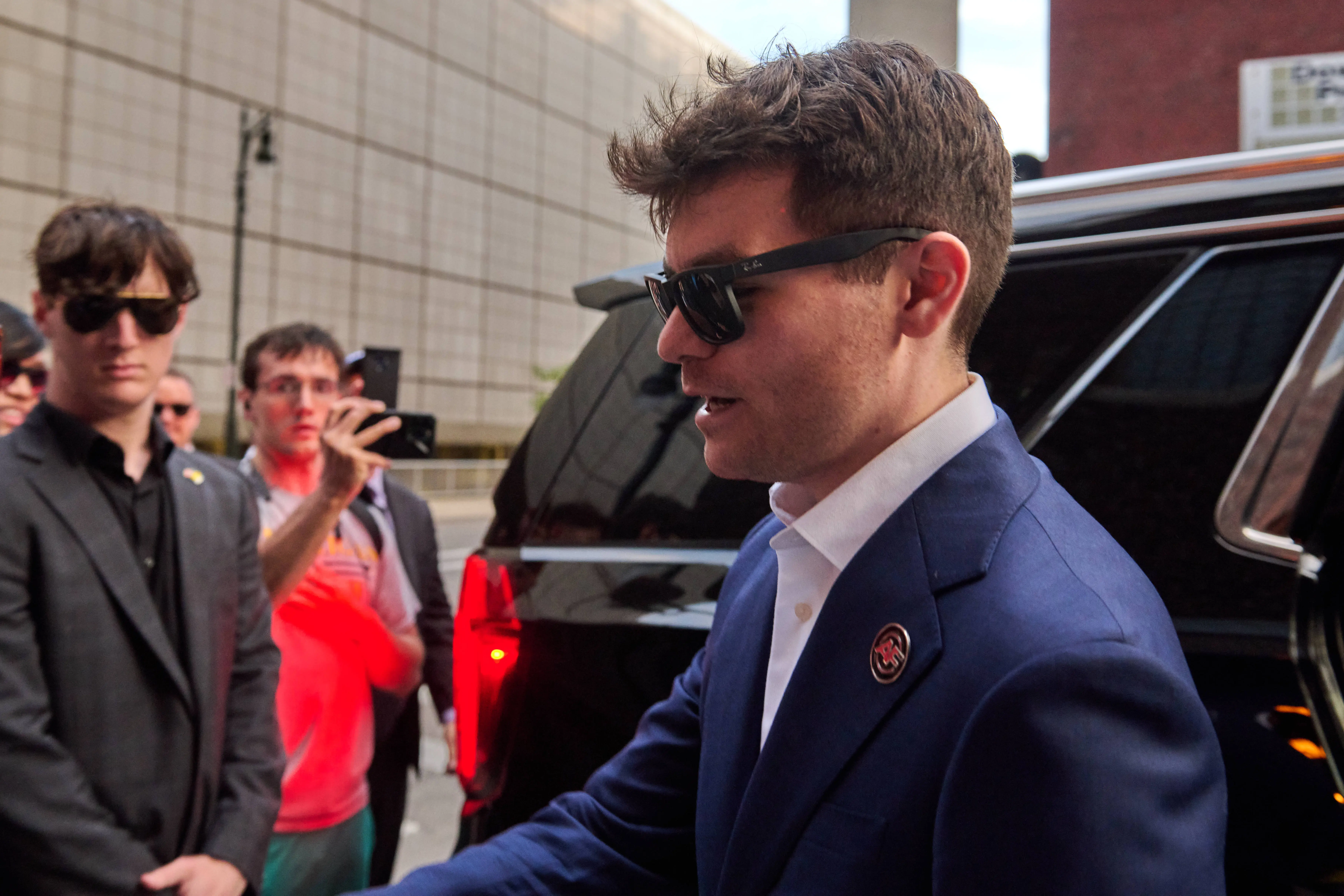 "She did just lose her husband" - Nick Fuentes pleads with Candace ...
