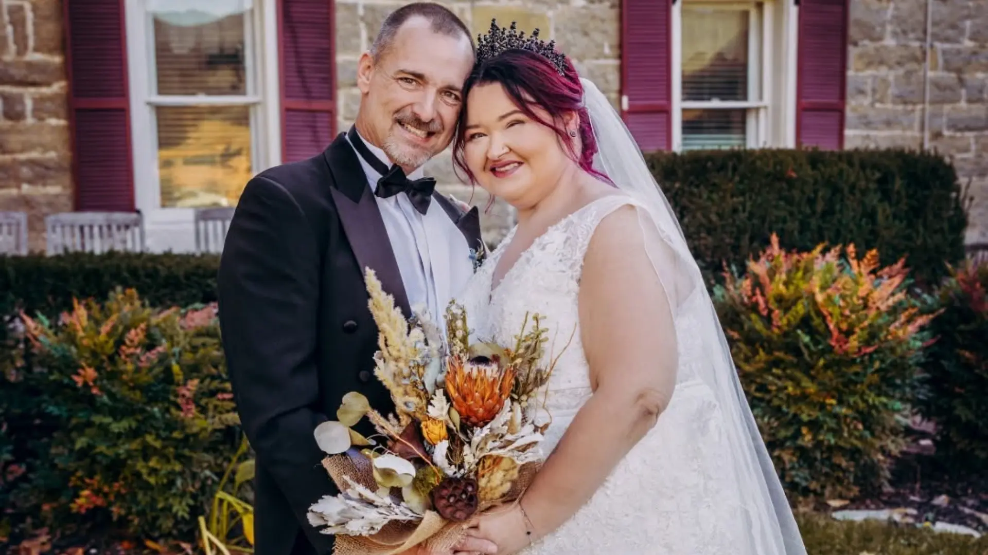 Amy and Brian celebrate a fresh start as they tie the knot in the 1000 ...