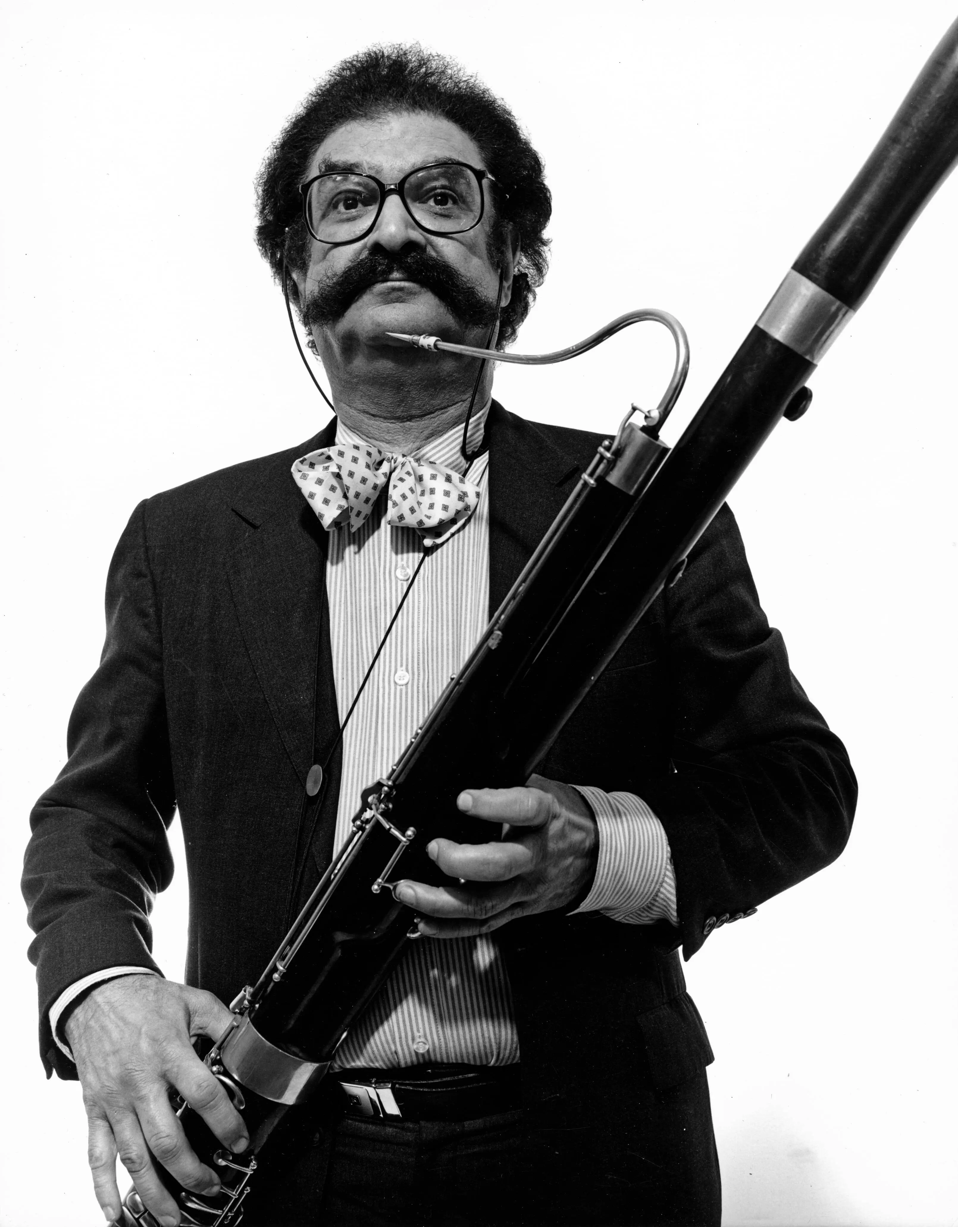 The man behind the mustache, Gene Shalit, celebrates his 100th birthday ...