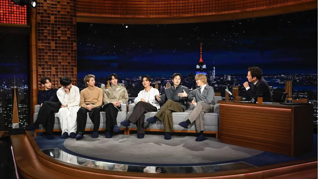 Jimmy Fallon praises BTS following their appearance on The Tonight Show ...