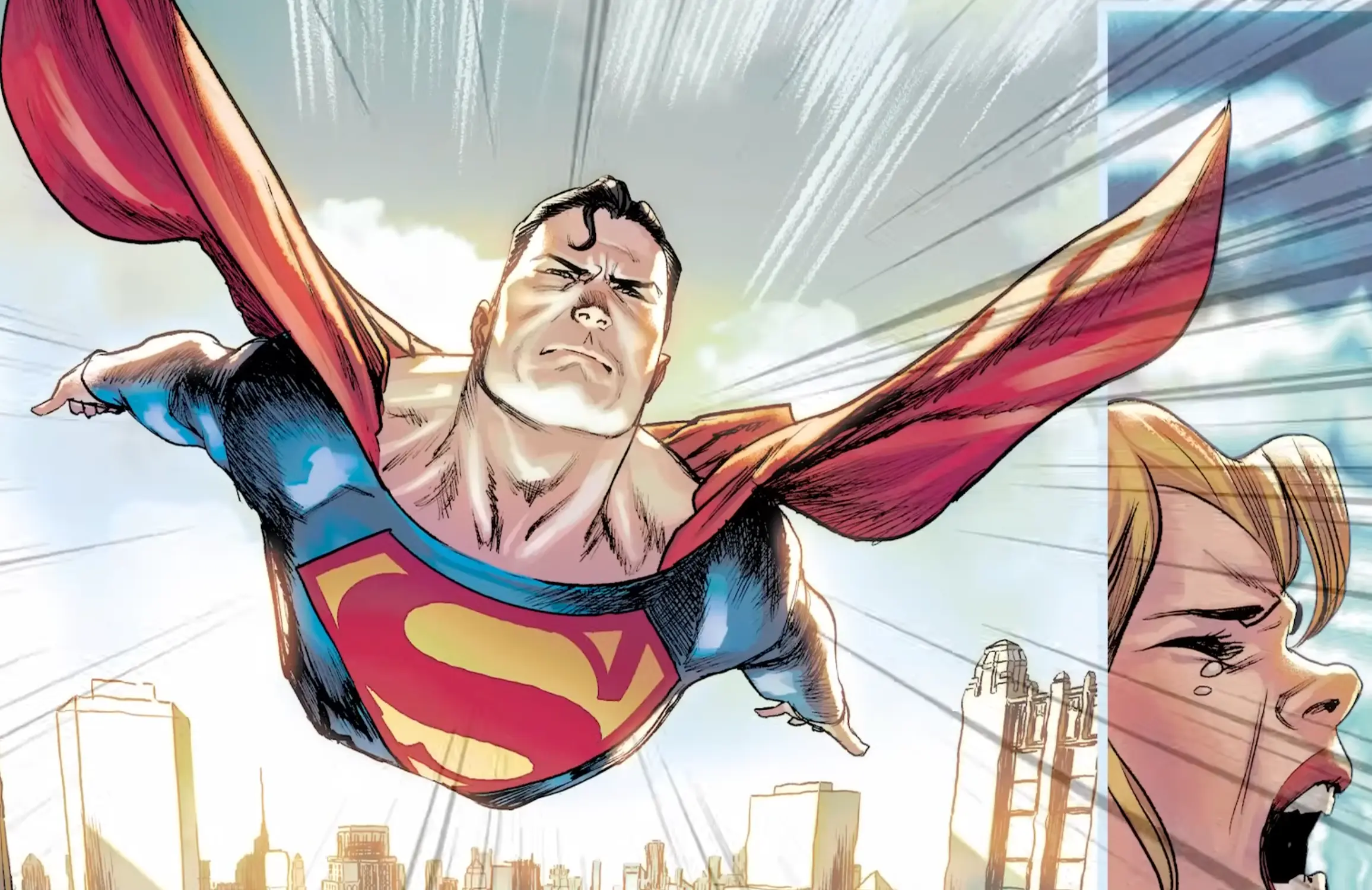 Everything about the gorgeous cosmic redesign in DC’s new Superman ...