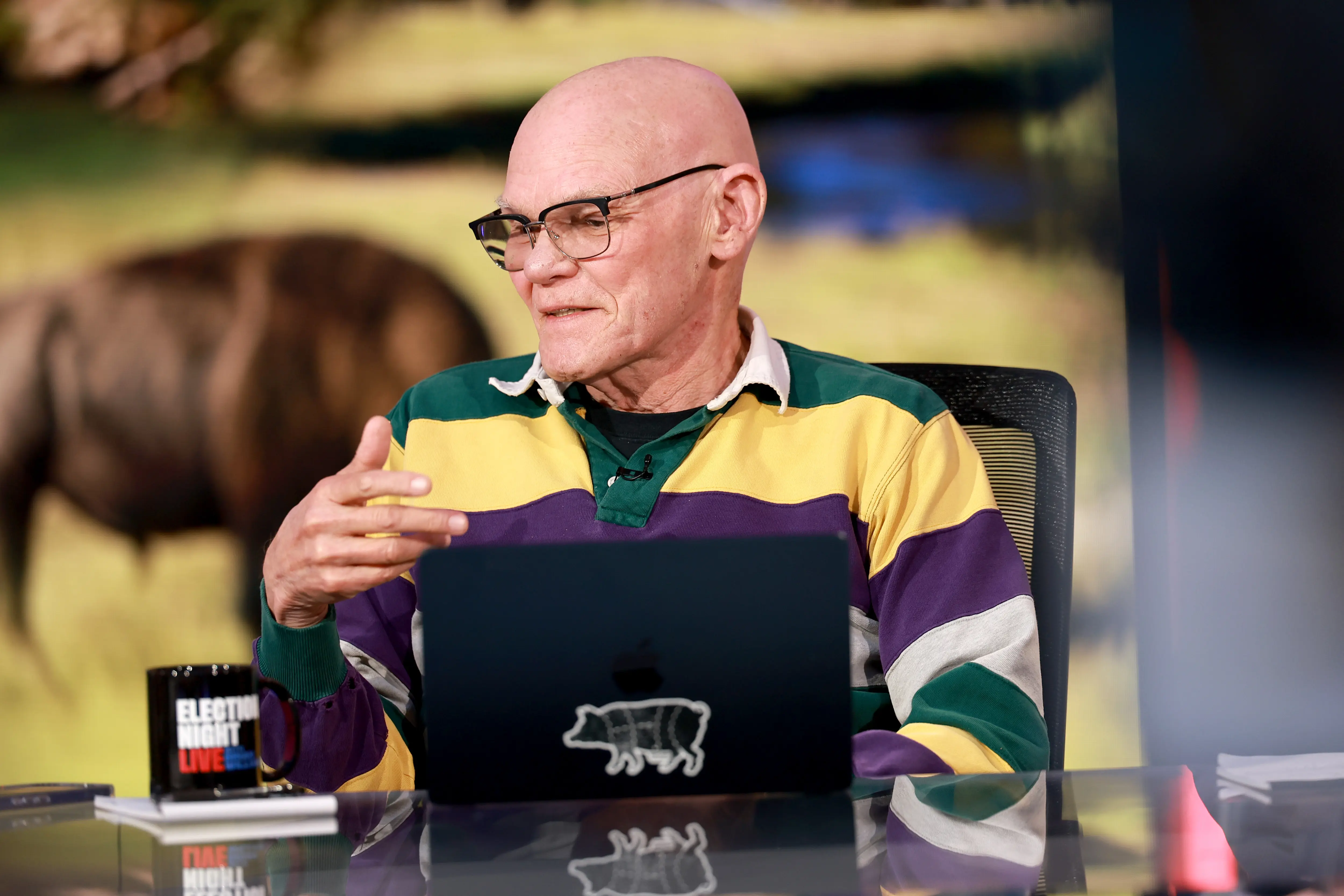 “The voice of today's unhinged”: James Carville podcast under fire ...