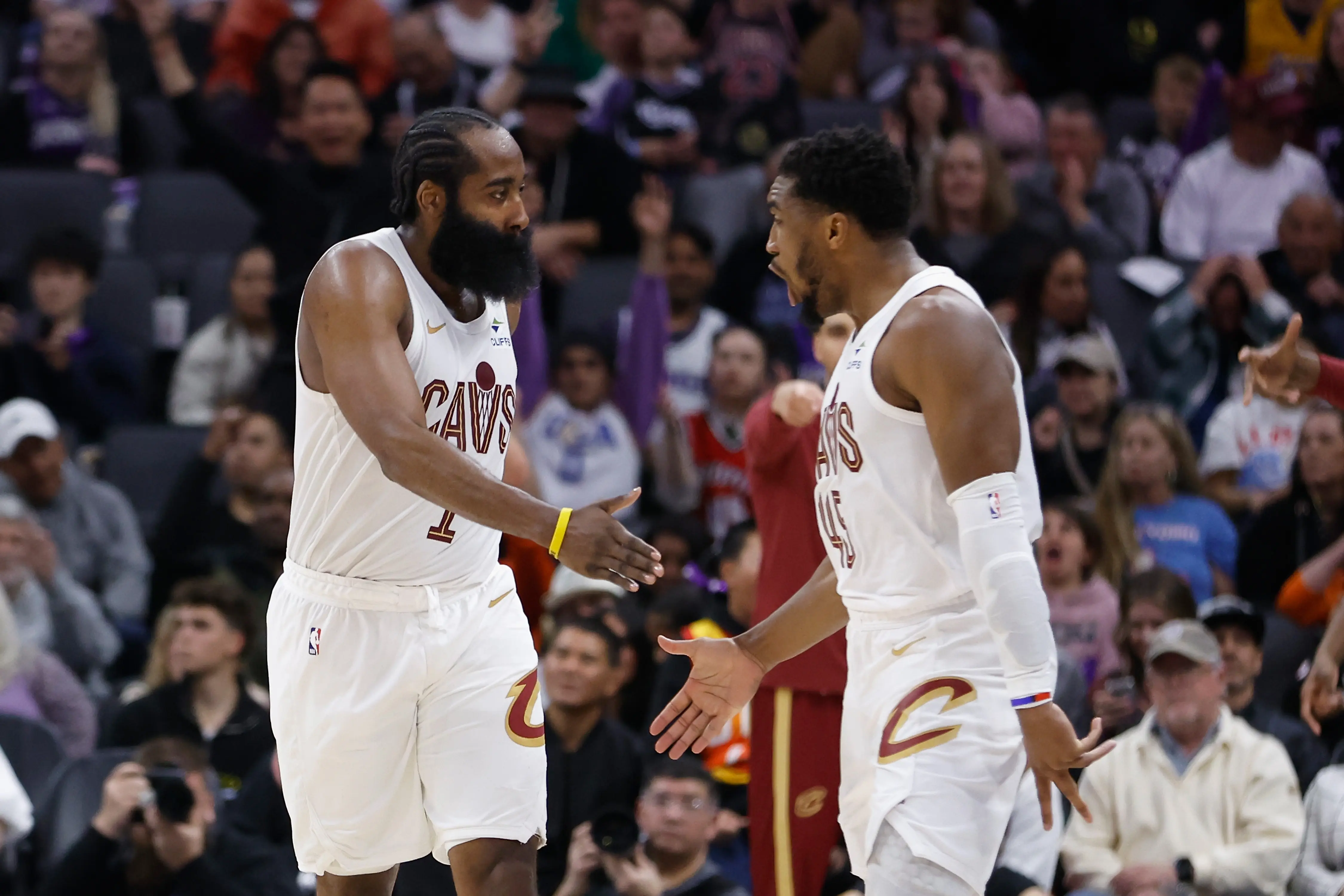 Is the Donovan Mitchell and James Harden fight video real? Viral post ...