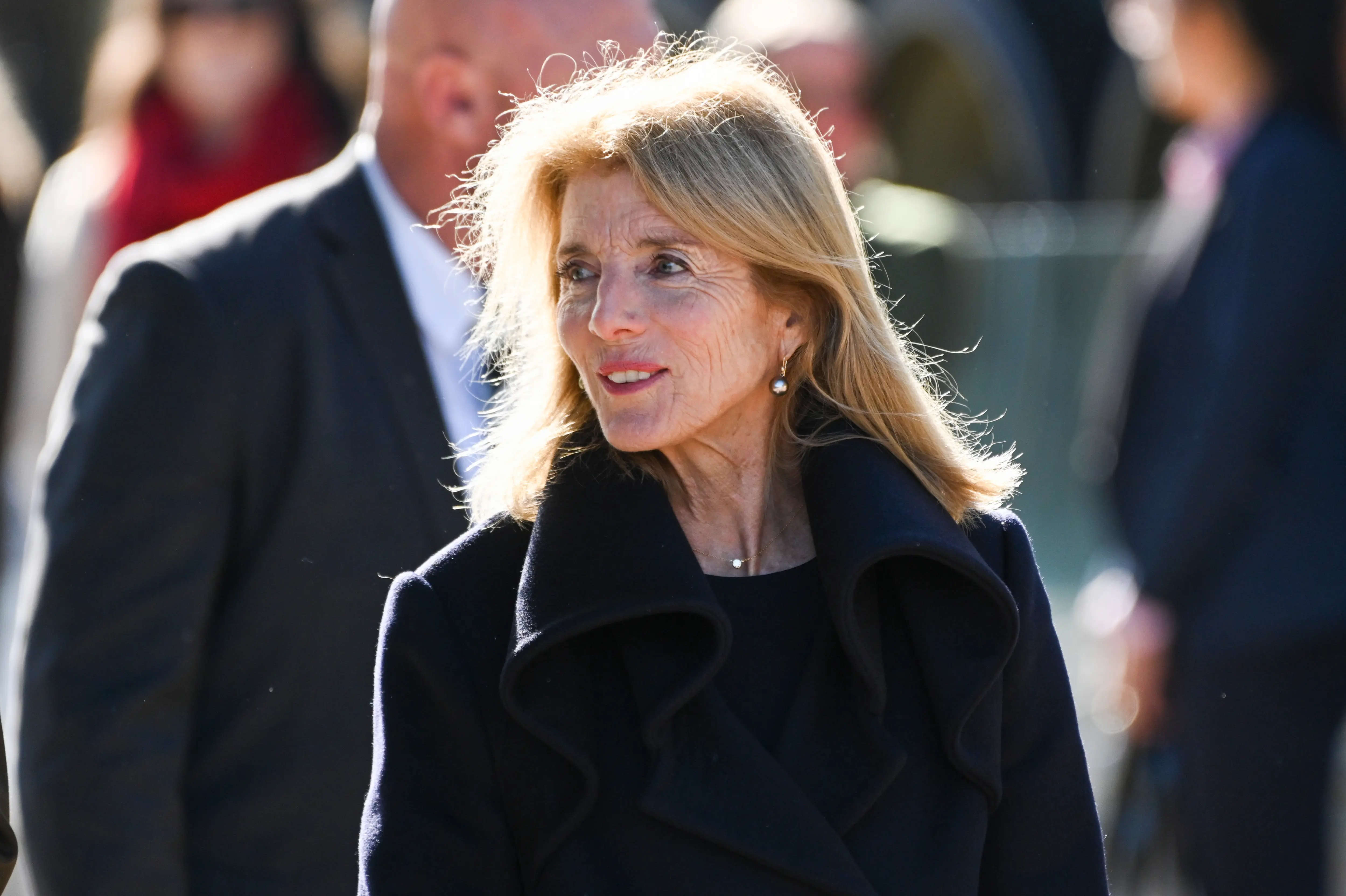 "Beautiful, amazing, and too-short life": Caroline Kennedy tears up ...