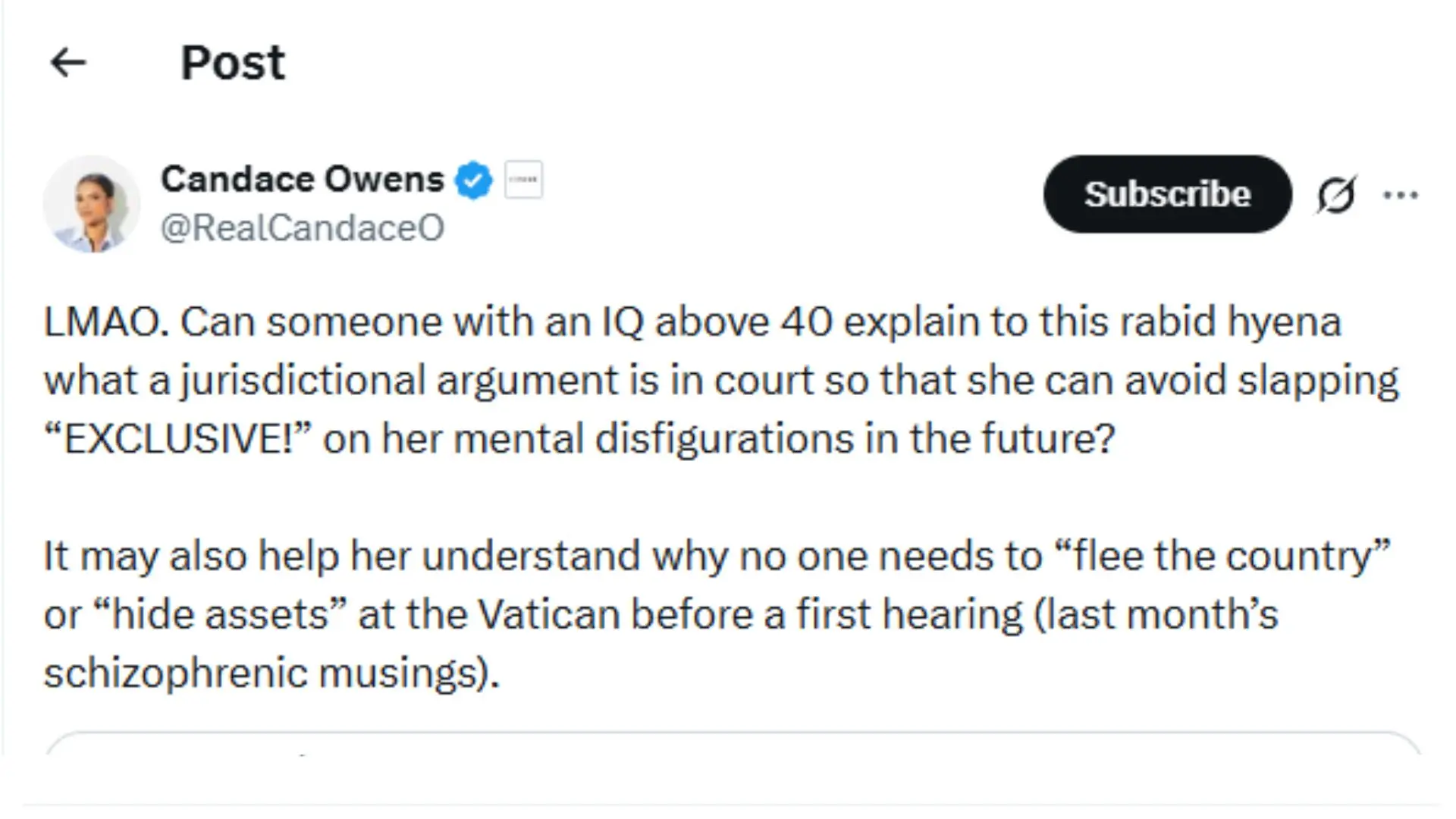 Candace Owens accuses Laura Loomer of s*xually assaulting men after the ...