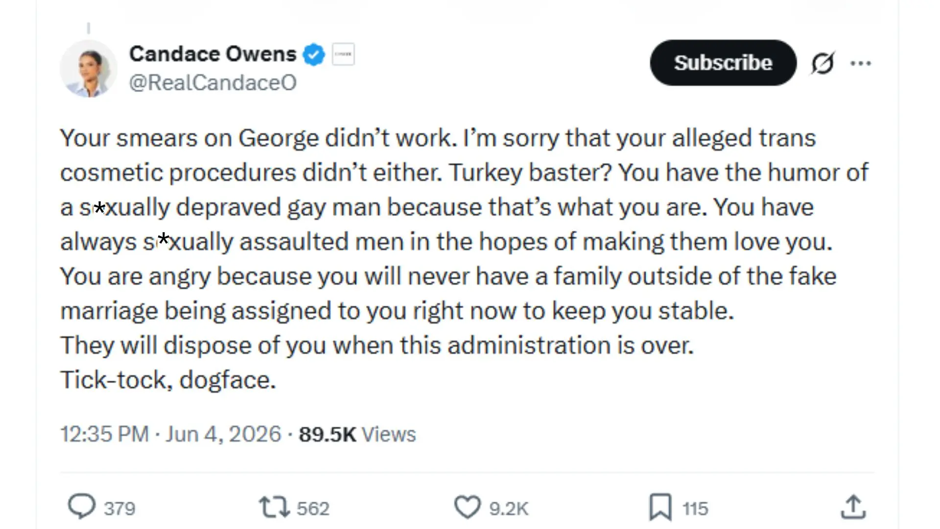 Candace Owens accuses Laura Loomer of s*xually assaulting men after the ...