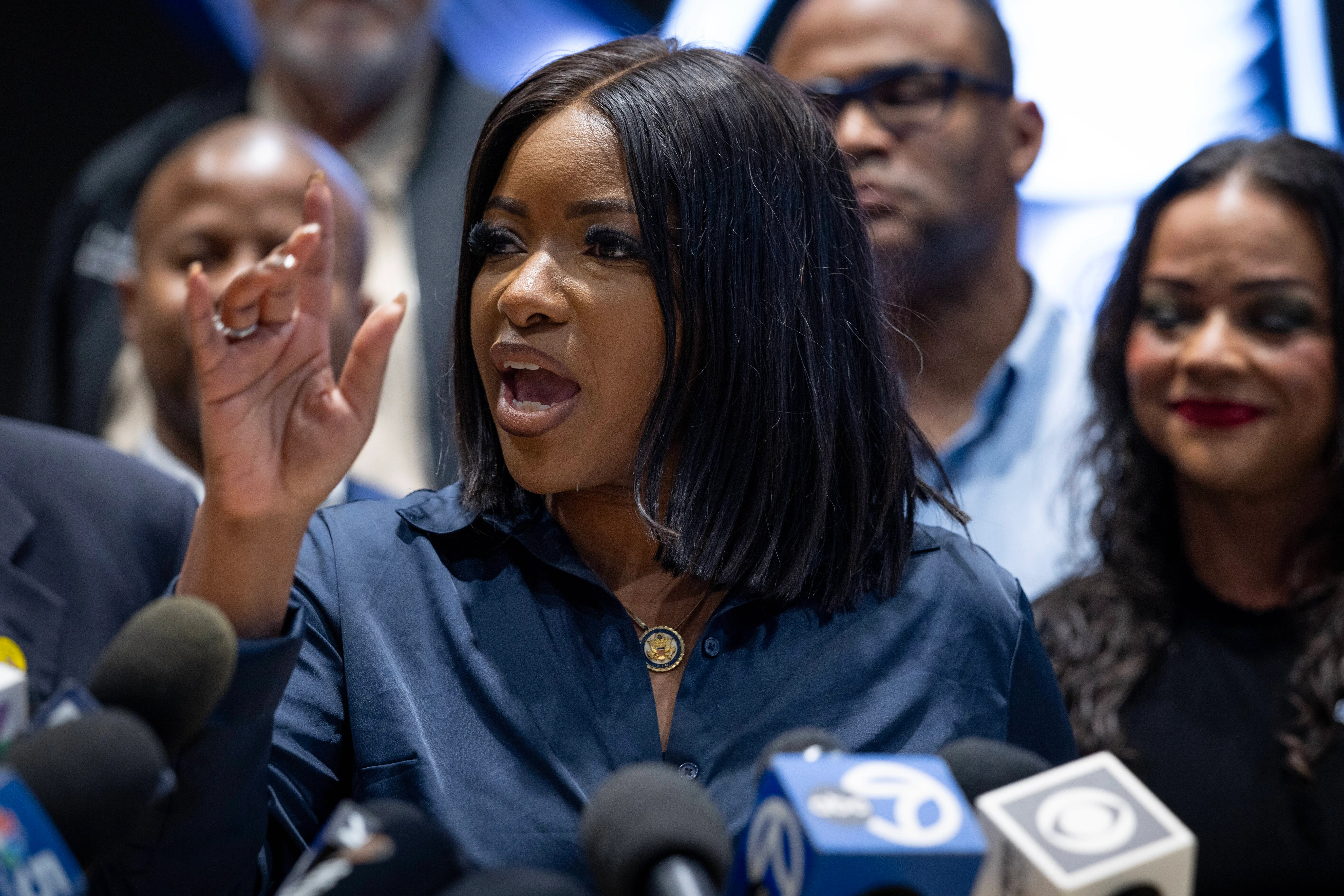 Stephen Miller calls Jasmine Crockett “psychotic” for claiming Austin ...