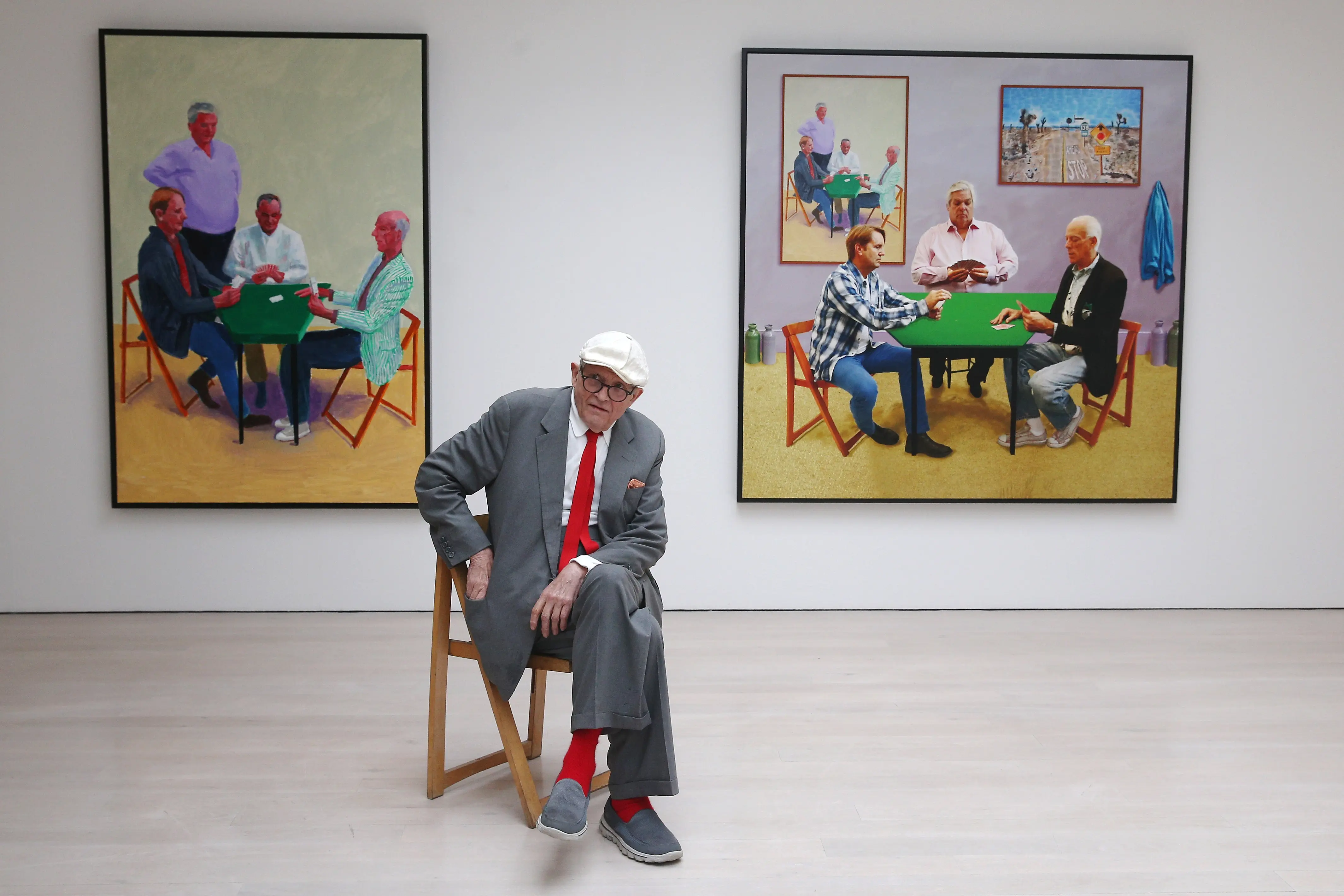 David Hockney's famous paintings and their costs explored as British ...