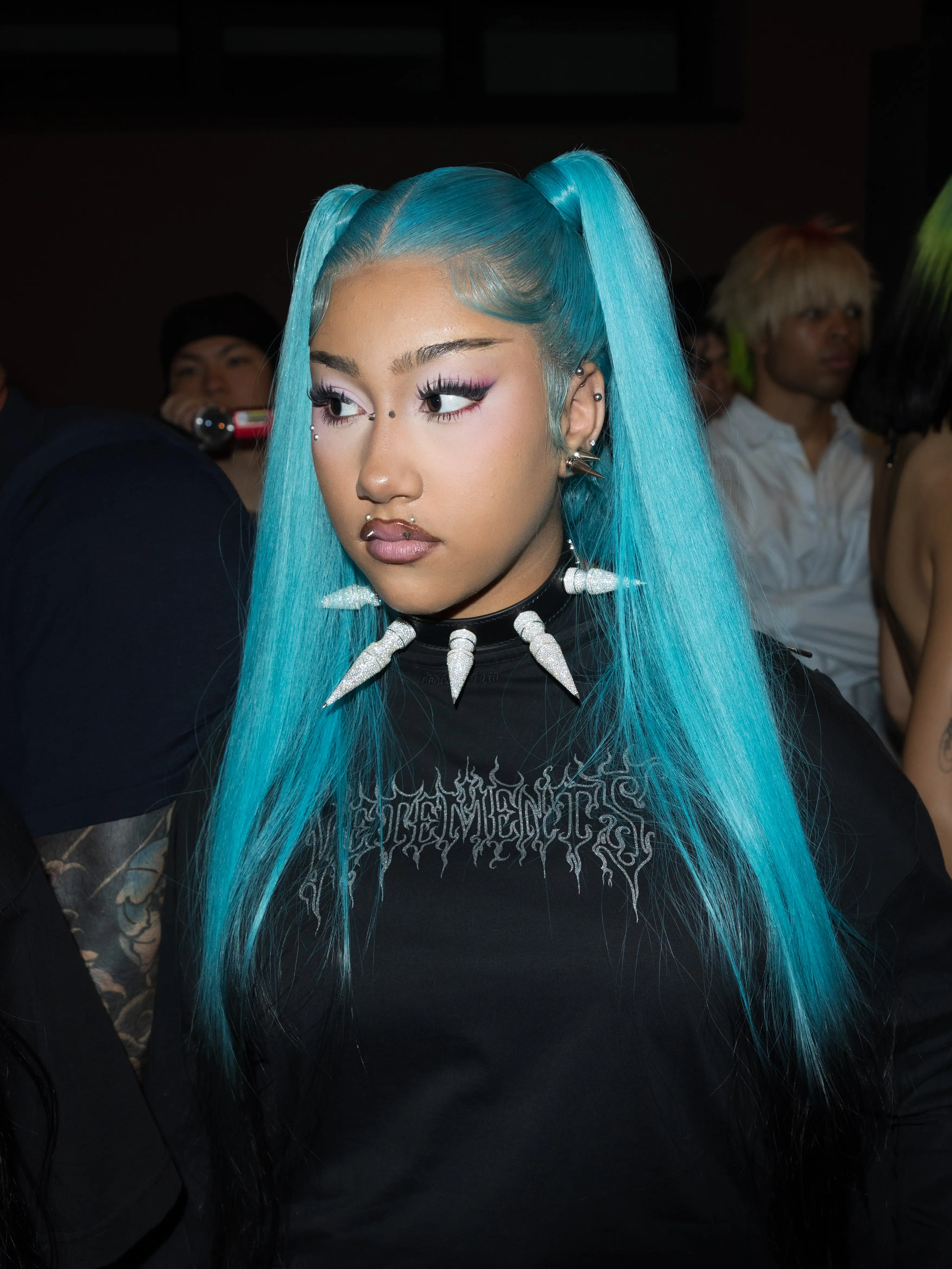 Kim and Kanye's daughter North West draws attention with bold lip ...