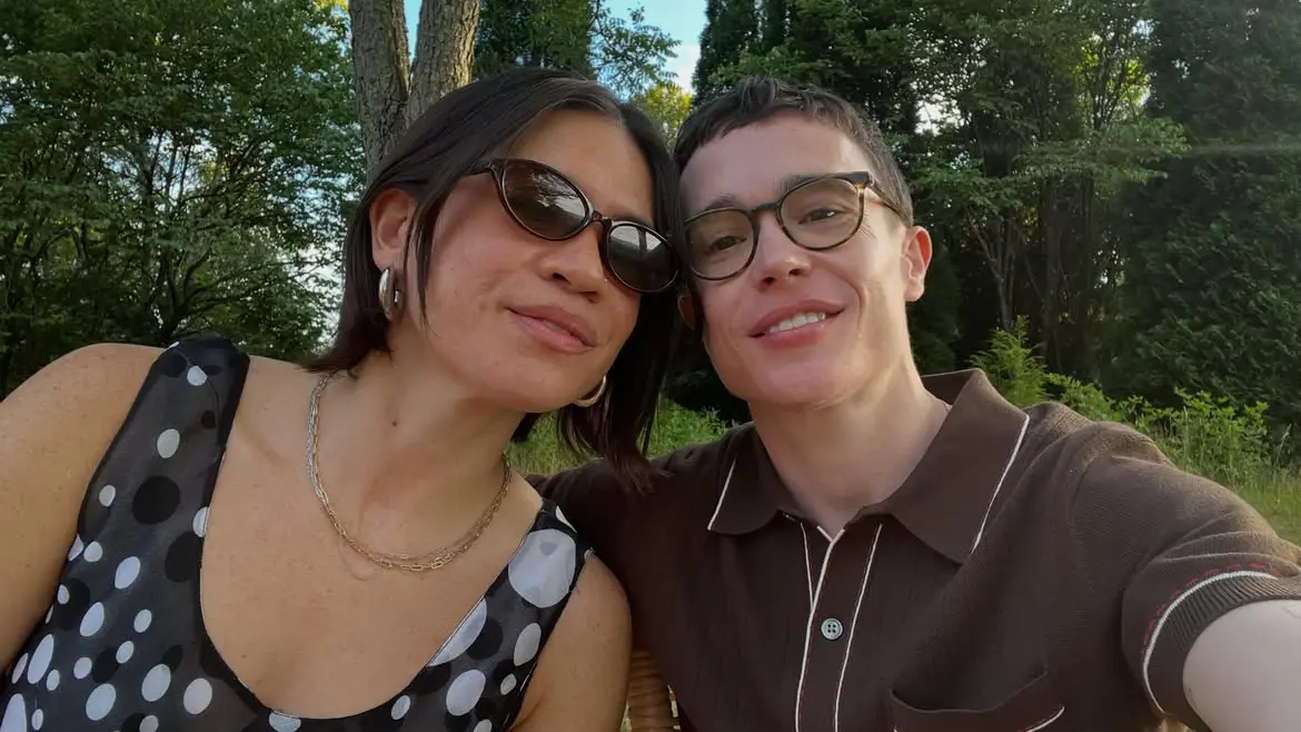Elliot Page posts rare picture with partner, drawing star-studded ...