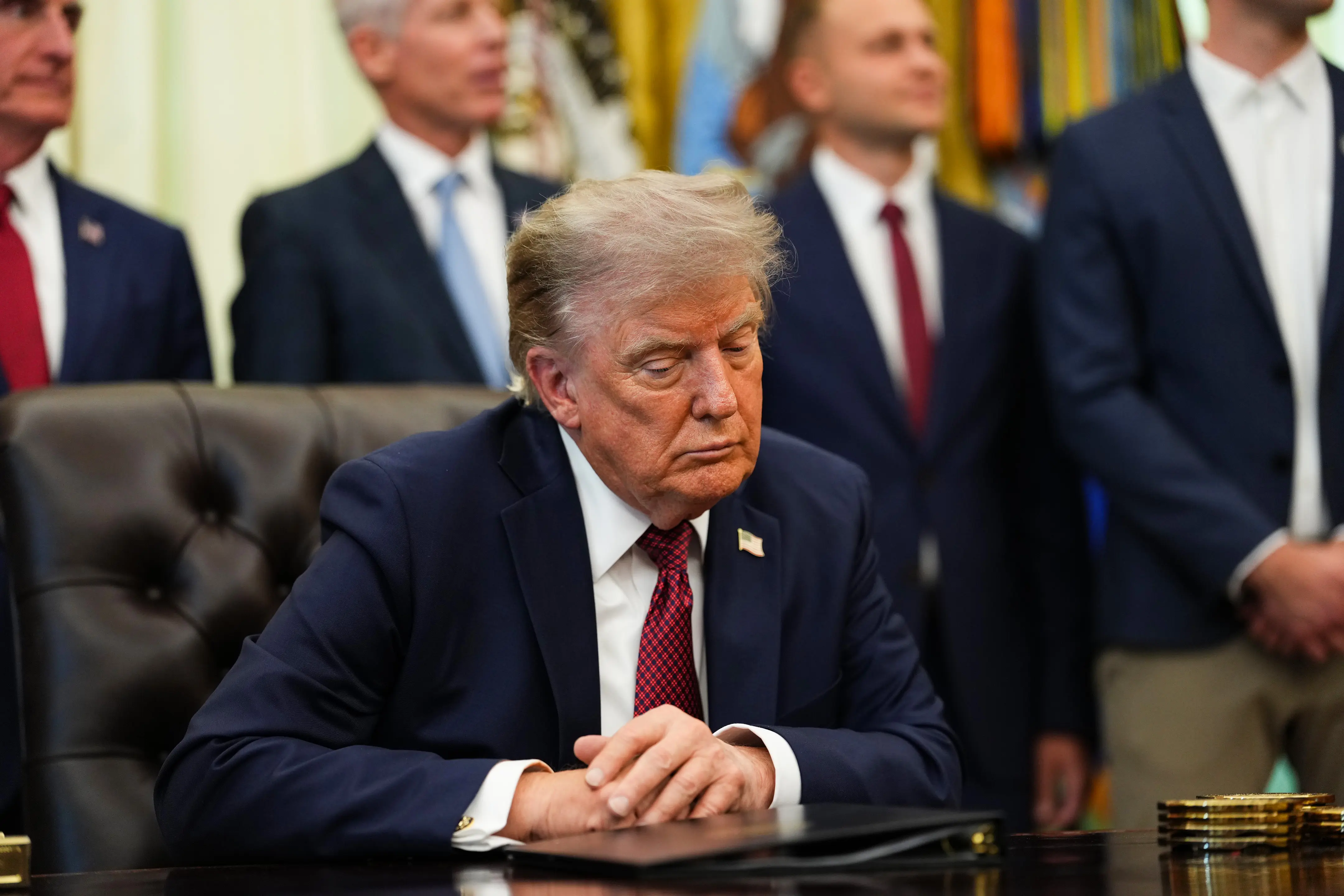 Trump Escalates Feud With Kaitlan Collins By Sharing Ai Image